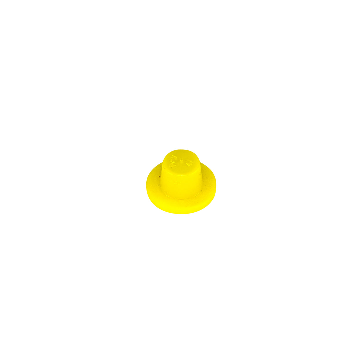 Plug Plastic Yellow 3/8" Male — Gasolec