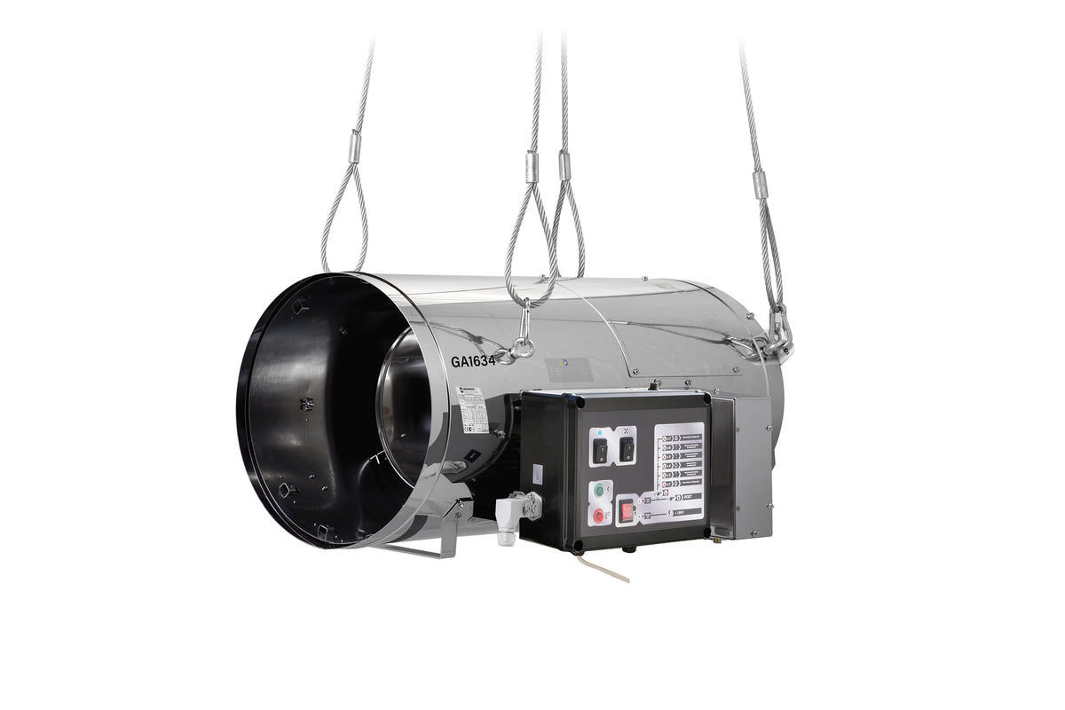 Direct Fired LP/LPG Space Heater — Gasolec